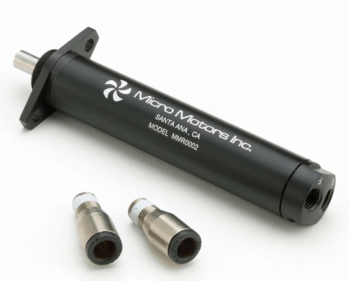 Sorting out air motors | Power & Motion