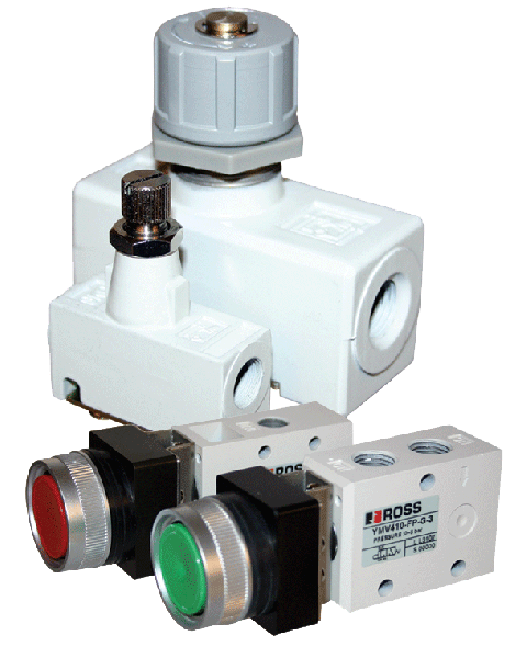 Flow control, pushbutton valves | Power & Motion Tech