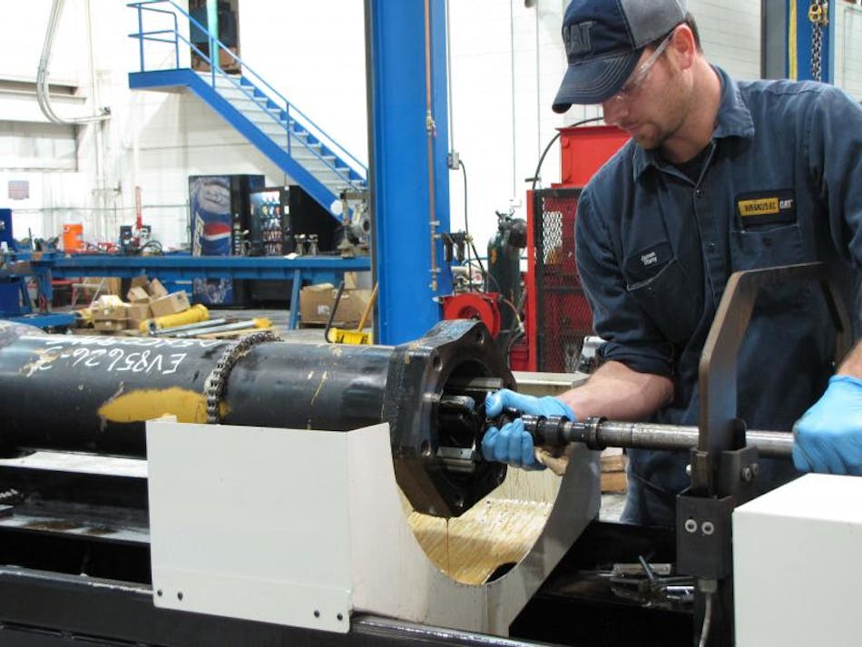 Rebuilding Cat machines simplified with cylinder honing | Power & Motion
