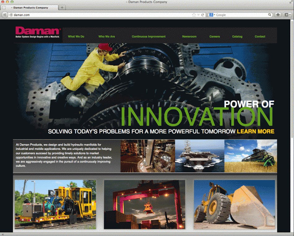 Daman launches redesigned website | Power & Motion