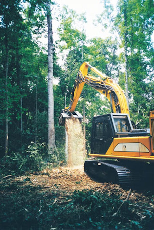 Hydraulic Mulcher Puts Land-Clearing Into High Gear | Power & Motion