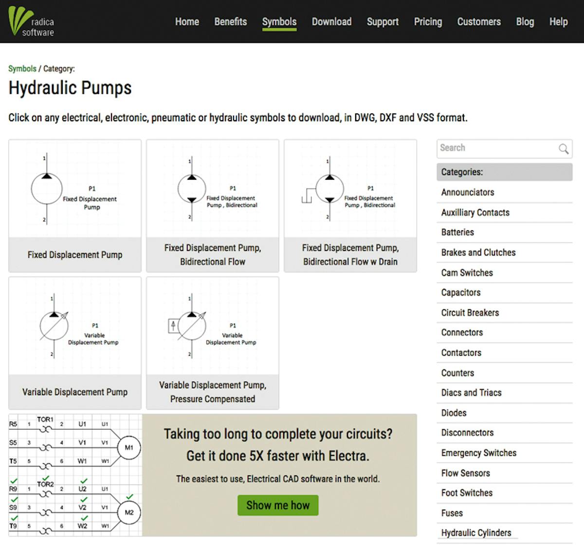 Free Fluid Power Symbol Library | Power & Motion