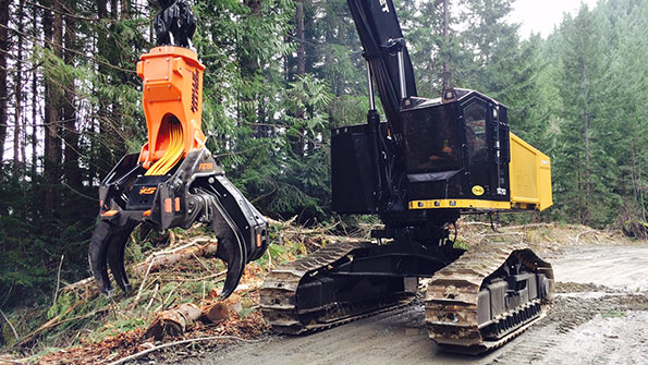 Tree Processor Comes Full Circle with Hydraulic Swivels | Power & Motion