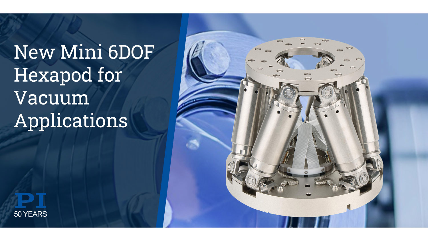 6-Axis Hexapod Stage has Speed, Versatility | Power & Motion