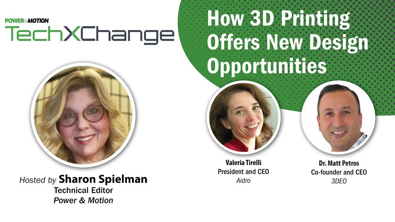 New Design Opportunities with 3D Printing | Power & Motion