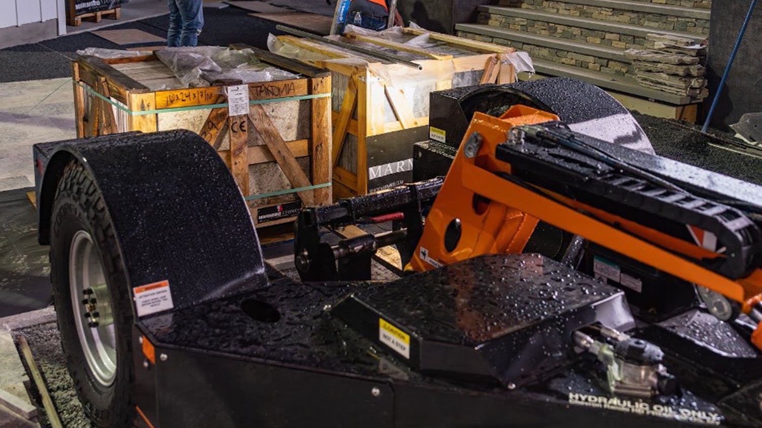 Composite Bearing Takes All-Terrain Forklift to New Heights | Power ...